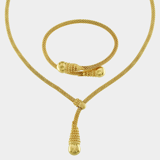 HALF SET GOLD 18KT - CHG06066Y