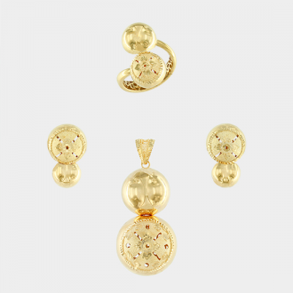 HALF SET GOLD 18KT - PNG19218