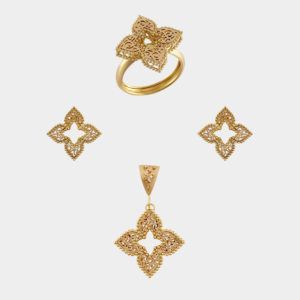 HALF SET GOLD 18KT - PNG02837Y-3