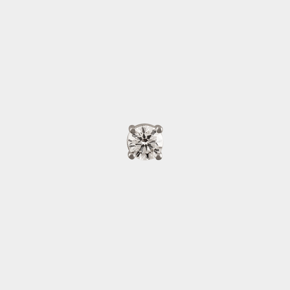 DIAMOND STUD EARRING GOLD 18KT - ORD00021W