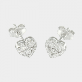 DIAMOND STUD EARRINGS GOLD 18KT - ERD03687